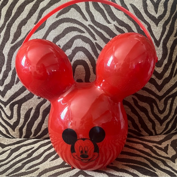 Disney | Other | Disneyland Holliday Mickey Balloon Popcorn Bucket ...